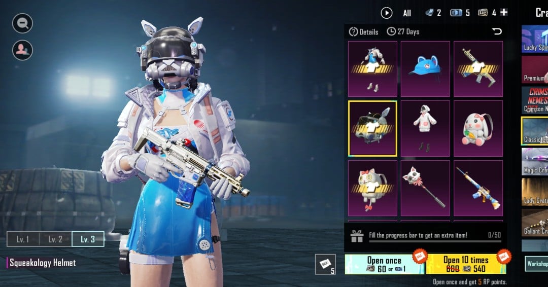 BGMI lança novo Classic Crate com skins e trajes lendários - GOIG Notícias